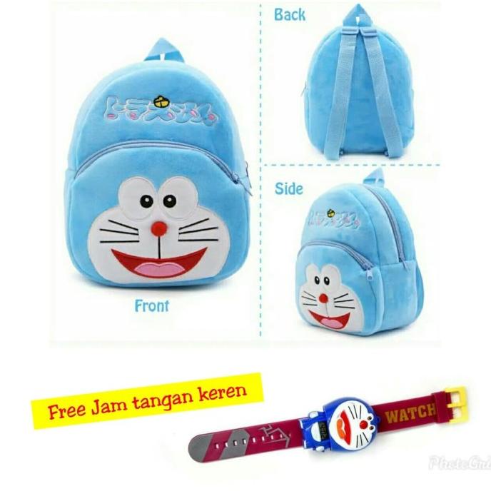 Jual New Tas Ransel Backpack Sekolah Anak Karakter Doraemon Limited ...