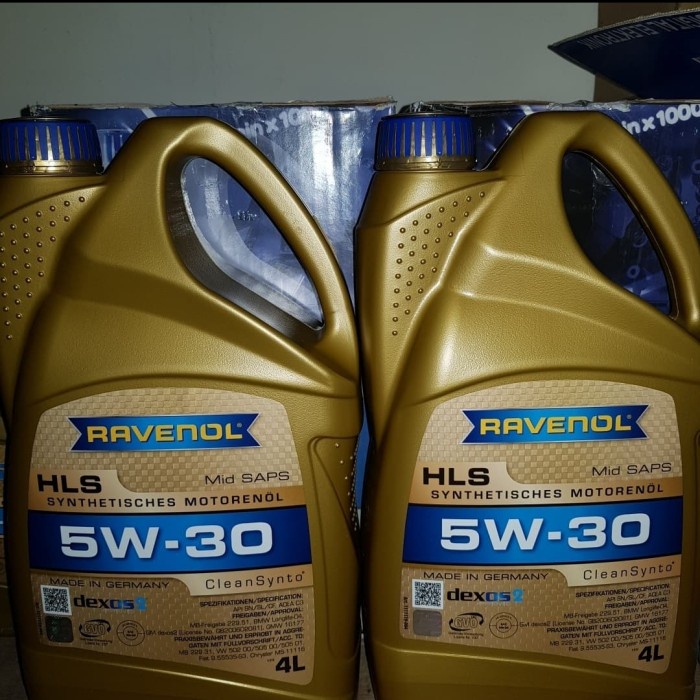 Jual Tersedia! Oli Mesin Ravenol Hls 5W 30 Kemasan 4 Lt | Shopee Indonesia