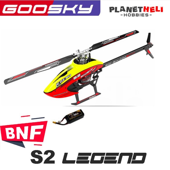 Jual GOOSKY S2 BNF 3D RC Helicopter 6CH 3D FBL Dual Brushless Motor ...