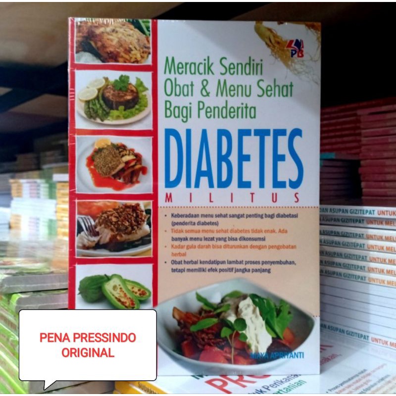 Jual BUKU MERACIK SENDIRI OBAT DAN MENU SEHAT BAGI PENDERITA DIABETES ...