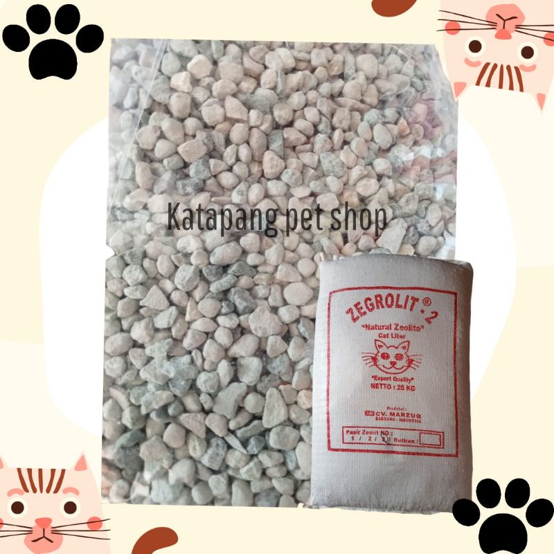 Jual Pasir hewan kucing zeolite zeolit zegrolit batu alas kandang ...
