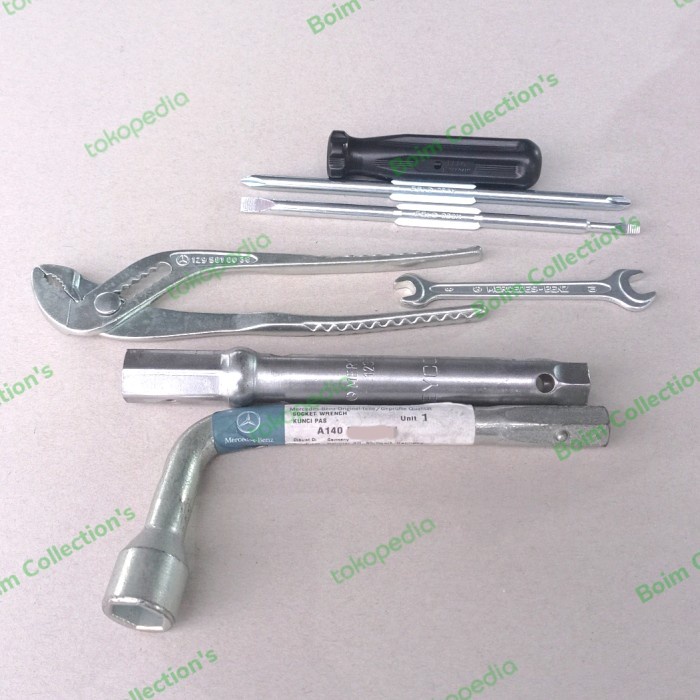 Jual Tools Kit, W123 W124 W201 W202 Original Mercedes-Benz Best Deal ...