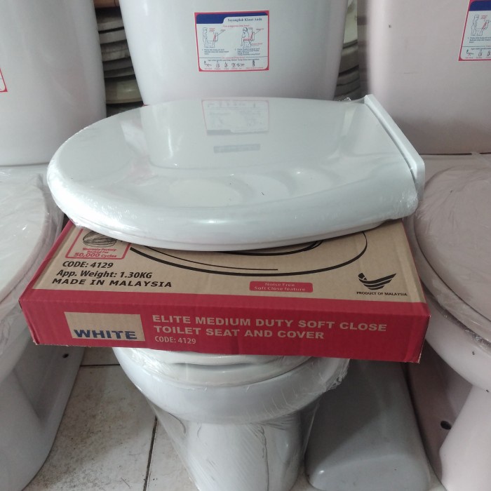 Jual [Ready] Seat Cover Closet Duduk Tutup Kloset Wc Soft Closing [Cover] | Shopee Indonesia