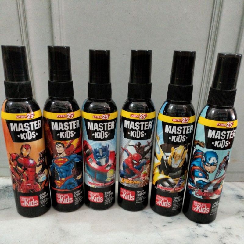 Jual Master Kids Spray Cologne | Parfum master Kids | Shopee Indonesia