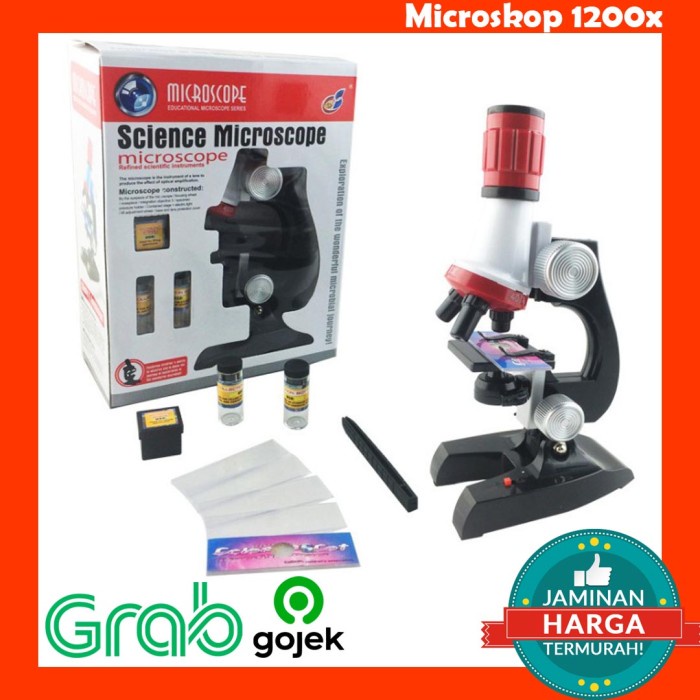 Jual Mikroskop Edukasi Pembesaran 1200X Magnification Microscope ...