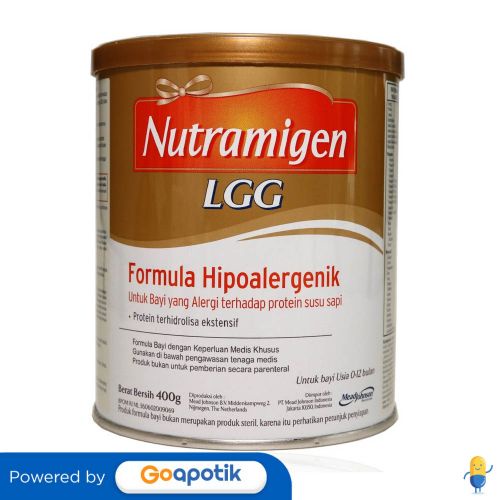 Jual NUTRAMIGEN LGG SUSU BAYI USIA 0-12 BULAN 400 GRAM BOX | Shopee ...