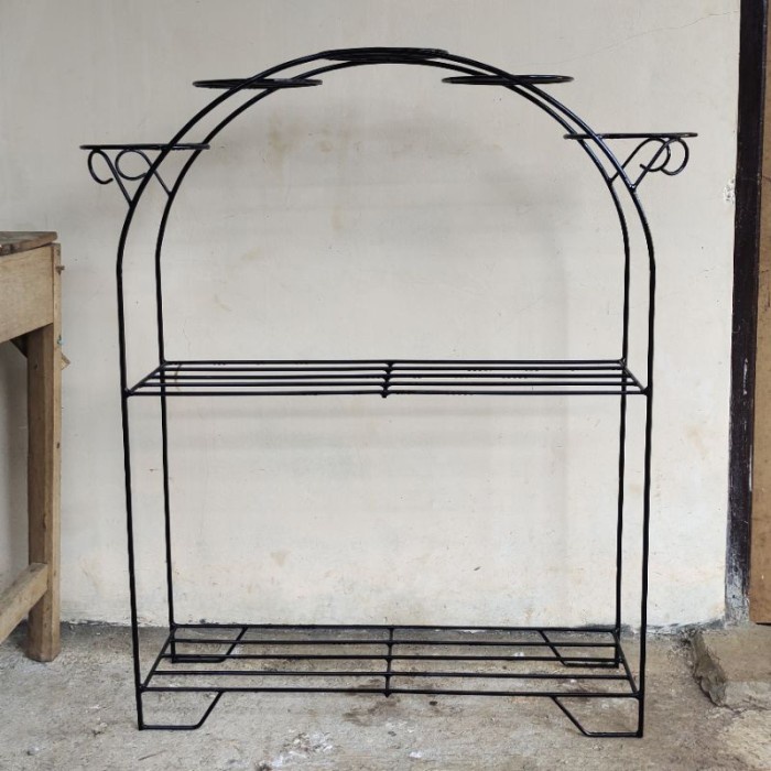 Jual RAK BUNGA BESI 8 MM FULL/STANDING POT BESI/RAK BUNGA/RAK POT ...