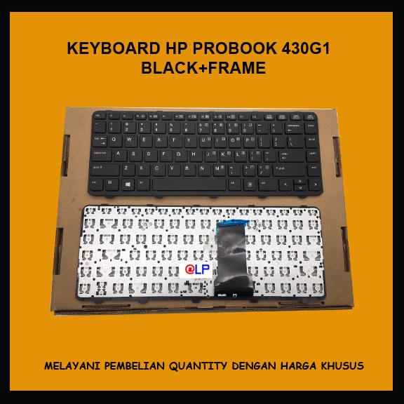 Jual Keyboard Laptop HP Probook 430 G1 Frame | Shopee Indonesia