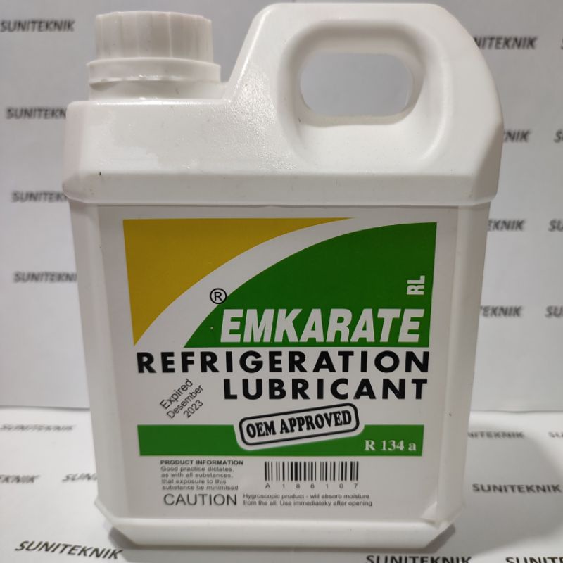 Jual OLI KOMPRESOR KULKAS / MOBIL AC R134a EMKARATE | Shopee Indonesia