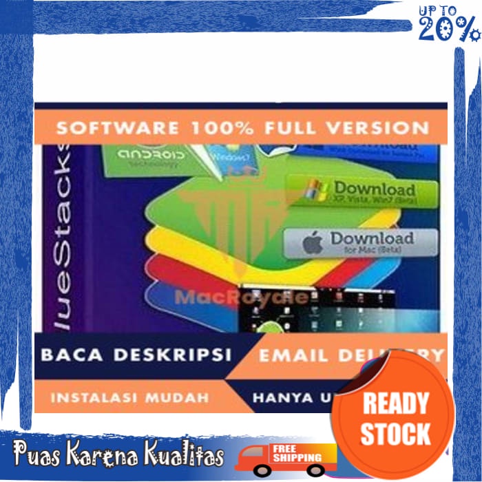 Jual AKTIF SELAMANYA BlueStacks FULL GARANSI | Shopee Indonesia