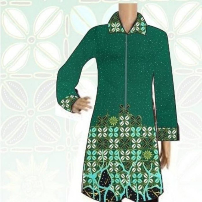 Jual Baju seragam batik Muhammadiyah nasional terbaru pria dan wanita ...