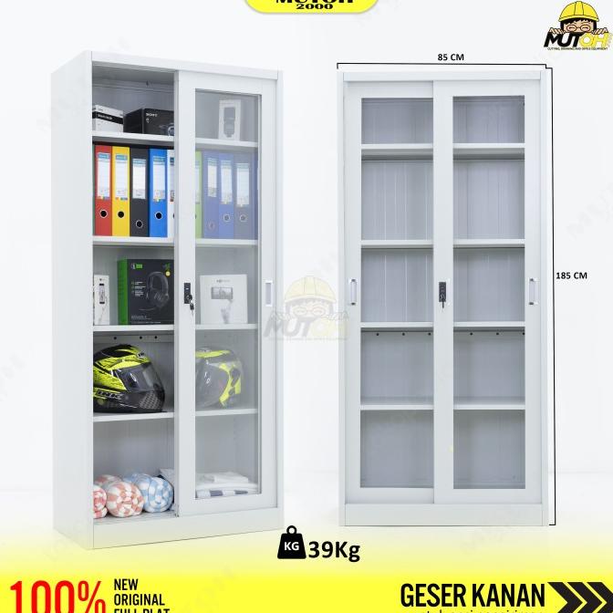 Jual Terbaru Lemari Arsip Lemari Besi Filing Cabinet 2 Pintu Sliding ...