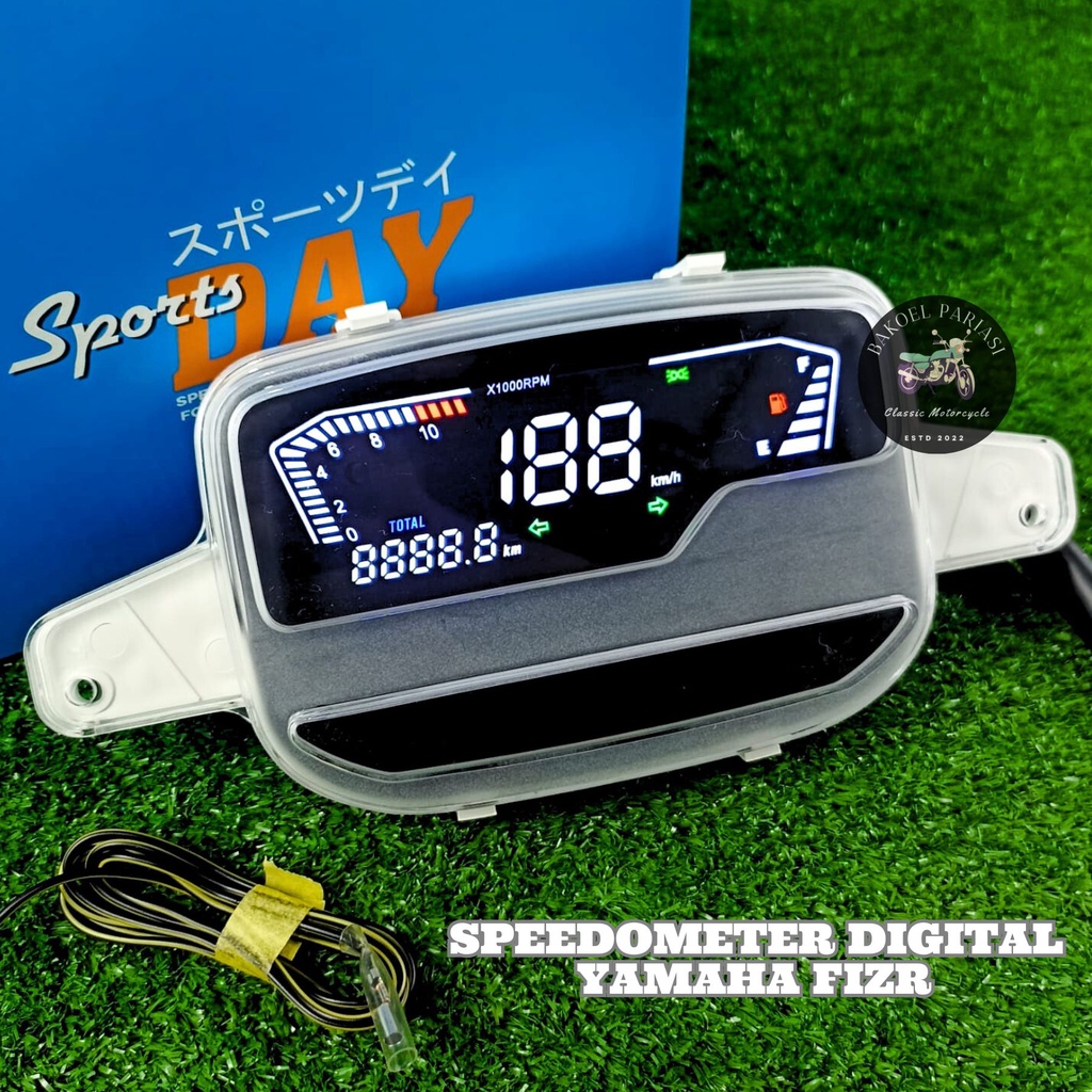 Jual SPEEDOMETER SPIDOMETER DIGITAL YAMAHA FIZR SPEDO FULL DIGITAL F ...