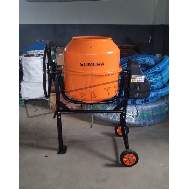 Jual Mesin Molen Listrik Molen Mini Pengaduk Semen 200L Sumura CM200 ...