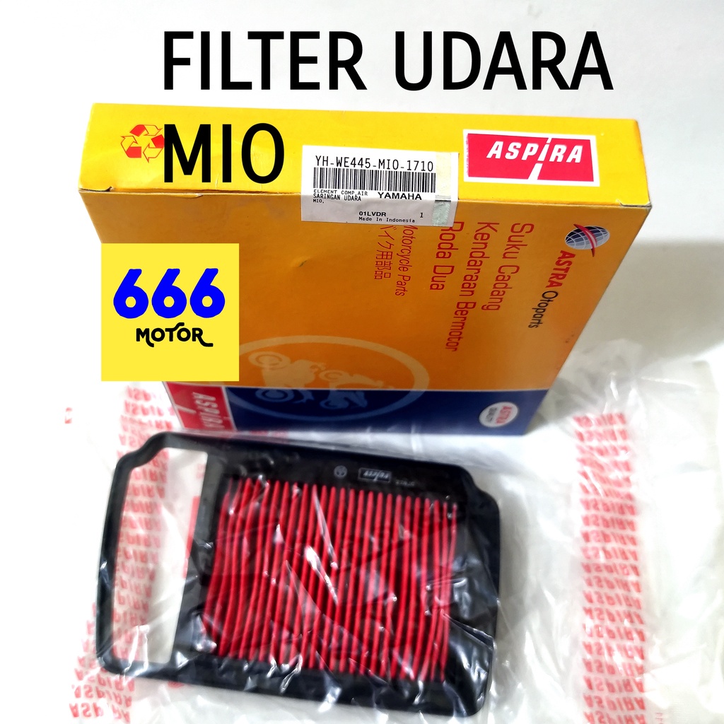 Jual FILTER UDARA MIO SPORTY MIO SMILE SARINGAN KARBURATOR ASPIRA YH ...