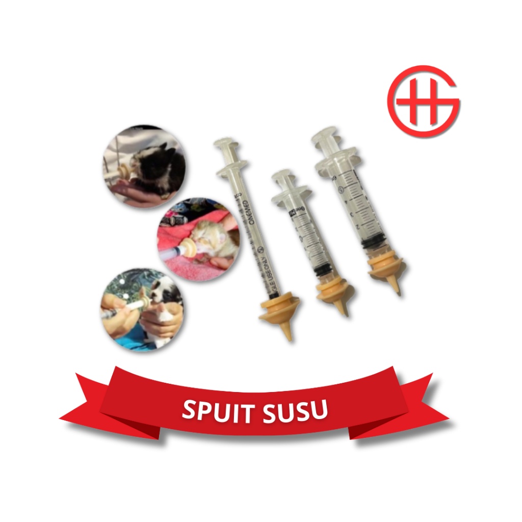 Jual GH SPUIT NIPPLE SUSU Kucing & Anjing | Suntikan Dot | Alat Bantu ...