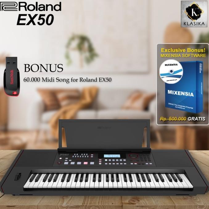 Jual Best Produk Roland Ex 50 / Ex50/ E X50 Arranger Keyboard Garansi ...