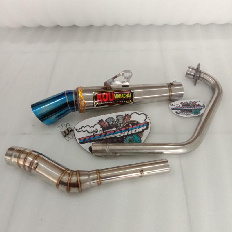 Jual KOU MAHACHAI open Specs exhaust pipe for tmx 150 raider 150 rusi ...