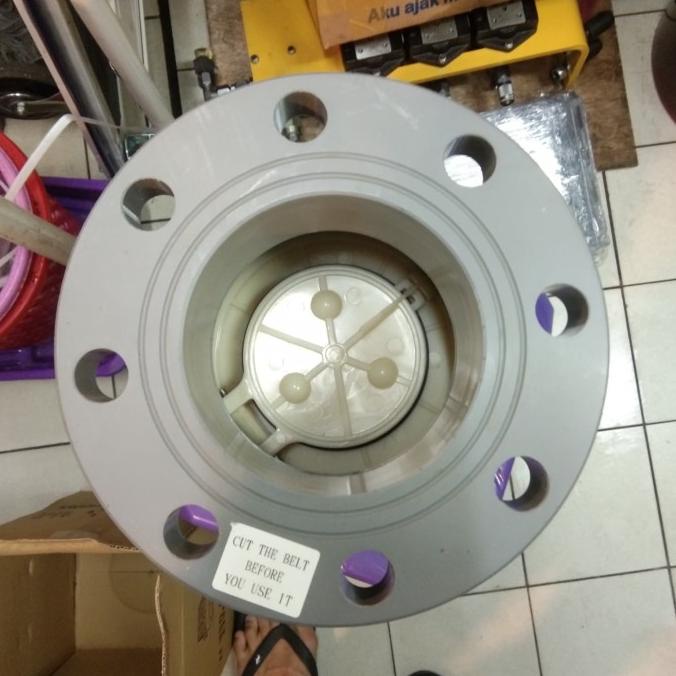 Jual Foot Valve Pvc Flange Jis 10K 4" Inch Dn100 / Swing Foot Valve 10K ...