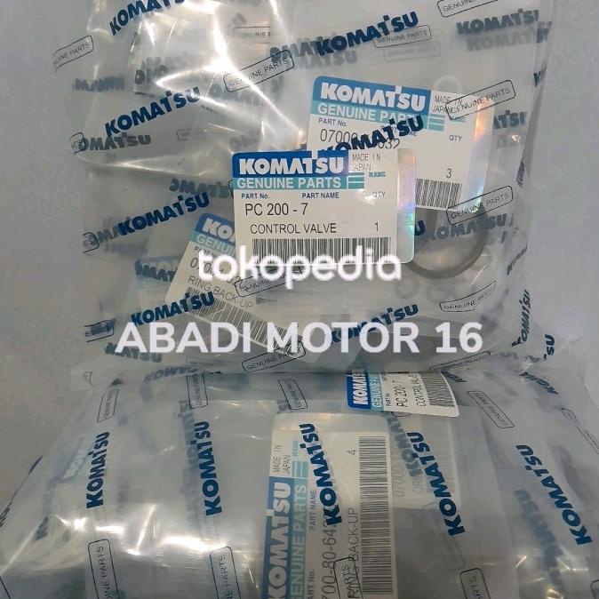 Jual Seal Kit Control Valve Pc 200 -7 Asli Komatsu (1Set) | Shopee ...