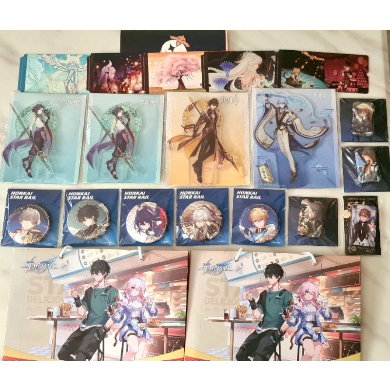 Jual [READY] OFFICIAL Merchandise Genshin Impact GI & Star Rail HSR ...