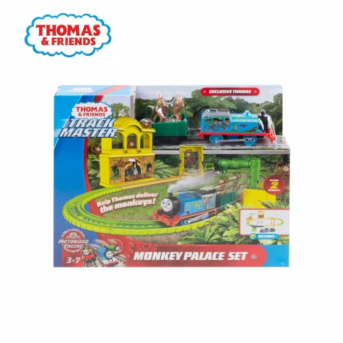 Jual COD Thomas And Friends Trackmaster Monkey Palace Set Terbatas ...