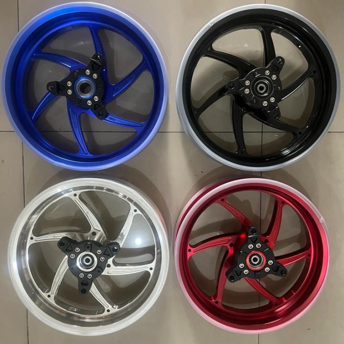 Jual velg pelek velek DELKEVIC aerox xmax dan nmax palang 6 350-15/450 ...