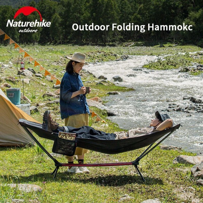 Jual Hammock lipat naturehike NH20JJ011 velbed portable kasur lipat ...