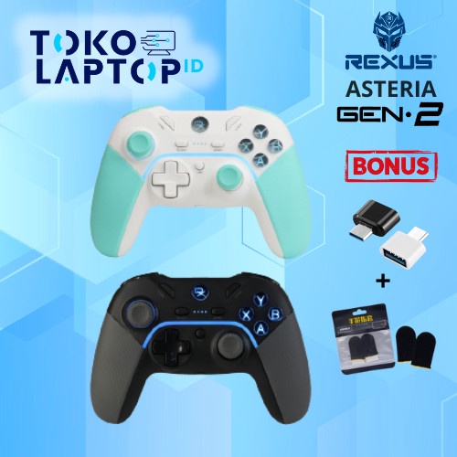 Jual REXUS DAXA ASTERIA V2 GEN 2 AX1 WIRELESS GAMEPAD JOYSTICK ...