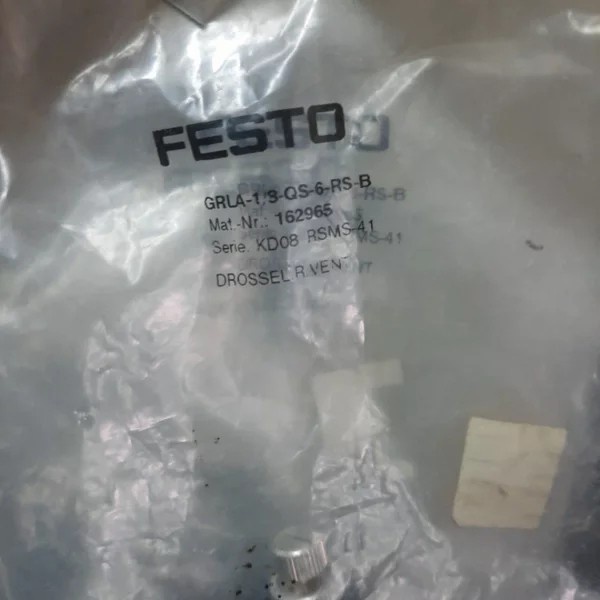 Jual COD Speed Control Festo Grla-1/8-Qs-6-Rs-B Bisa Gojek | Shopee ...