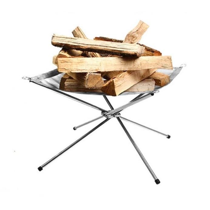 Jual Api Unggun Portable Lipat Campervan Foldable Fire Camping | Shopee ...