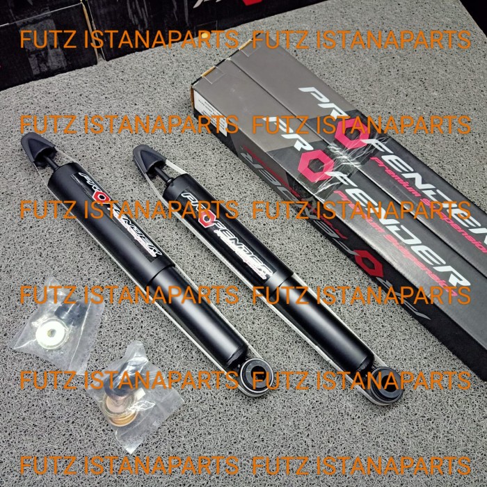 Jual Shock breaker belakang PROFENDER OEM BLACK FORTUNER VNT / TRD SET ...