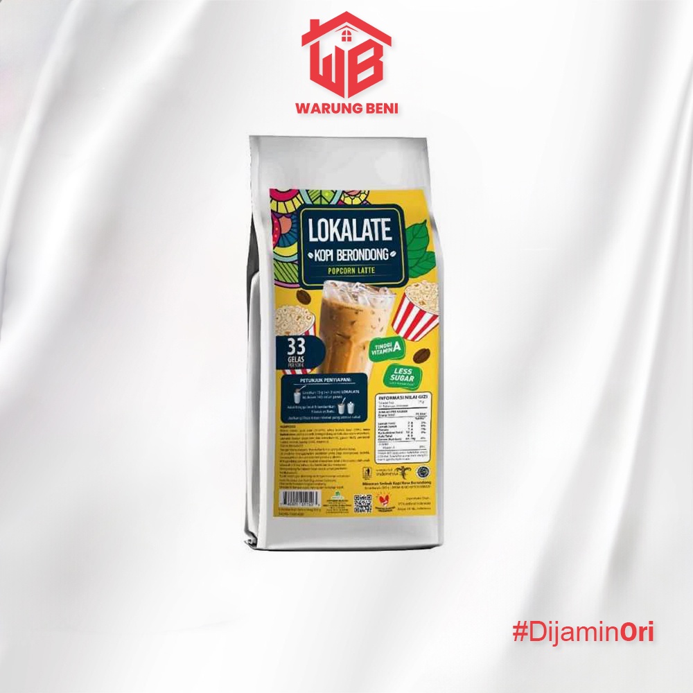 Jual Lokalate Kopi Berondong Popcorn Latte - Tinggi Vitamin A & Lebih ...
