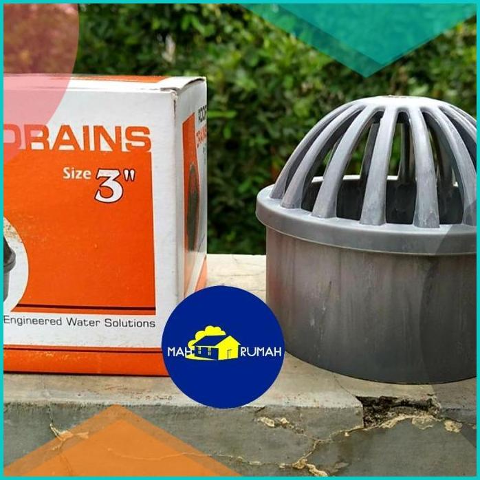 Jual Saringan Talang Roof Drain PVC Plastik 4" - GMP 20JVLZ3 sparepart ...