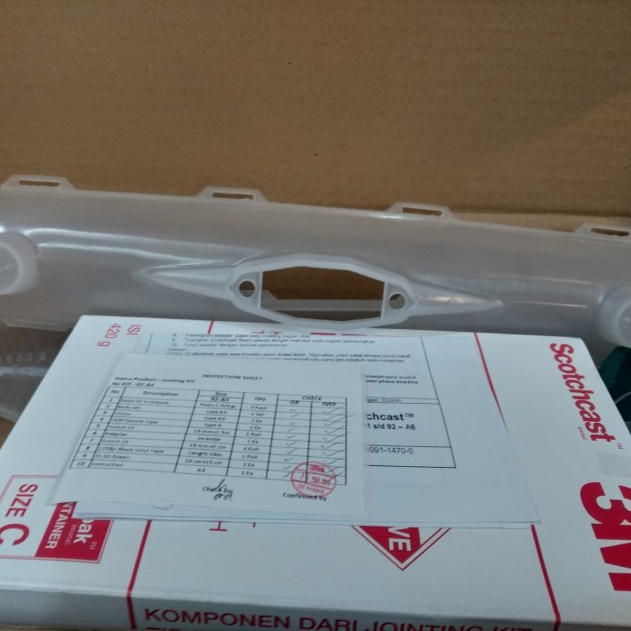 Jual Sale 3 M 92 - A4 Sambungan Cor Kabel Resin Bisa Gojek | Shopee ...