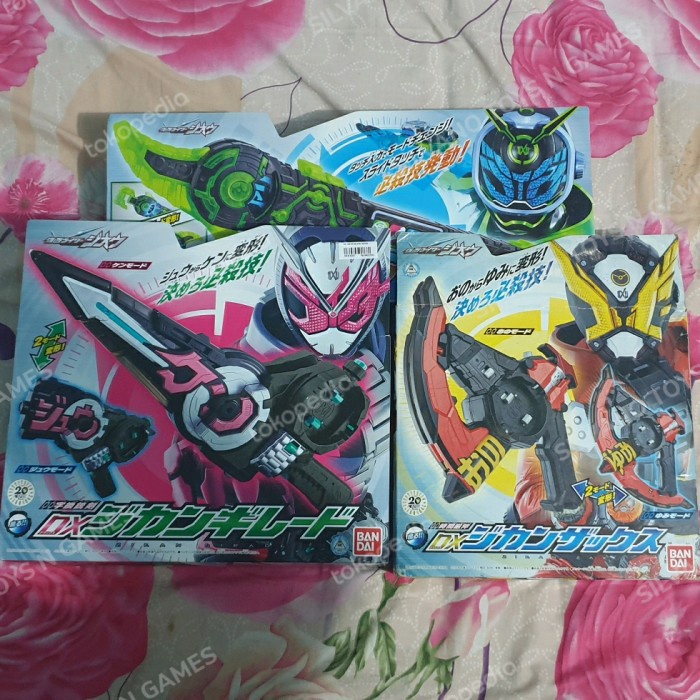 Jual New Dx Zikan Set Masked Rider Zio Geiz Woz Weapon Kamen Rider Zi O ...