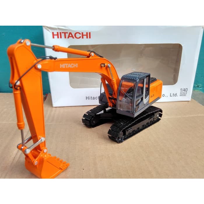 Jual New Zaxis 200 Diecast Excavator Hitachi Miniatur Alat Berat Harga ...