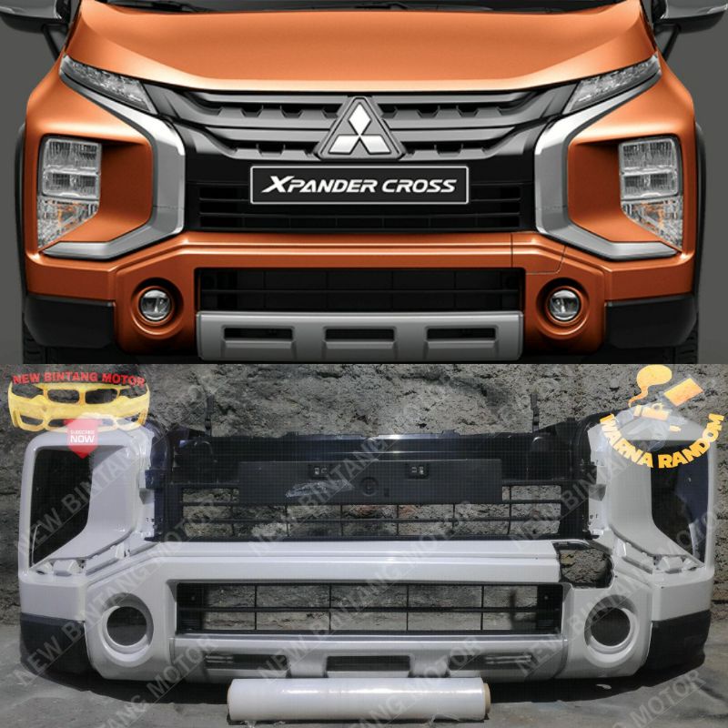Jual Bumper depan mitsubishi Xpander cross 2019 2021 original | Shopee ...