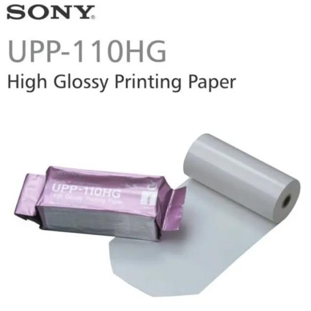 Jual kertas sony usg 110 hg / kertas printer usg merk sony-per roll ...