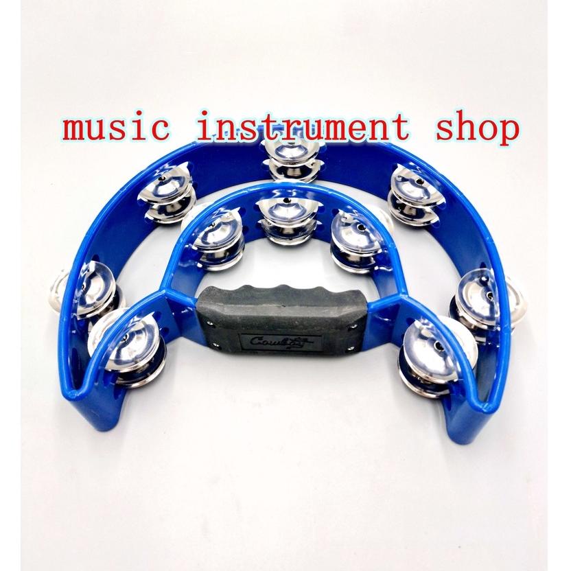 Jual Kekinian tamborin Cowboy double ring kecrekan tamborine tambourine ...