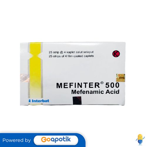 Jual MEFINTER 500 MG BOX 100 TABLET | Shopee Indonesia