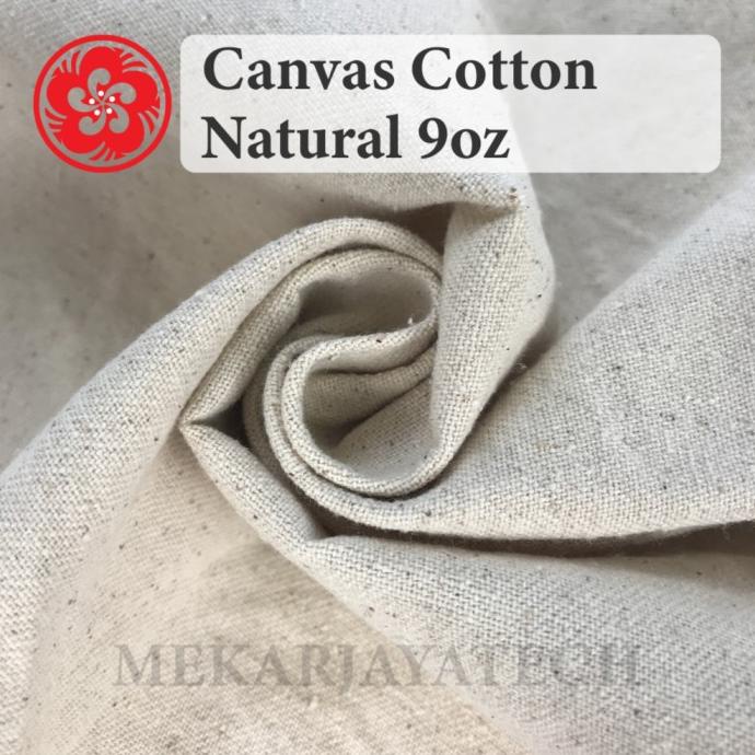 Jual PRODUK TERBARU !!! Kain kanvas greige natural twill 2/1 9oz ...