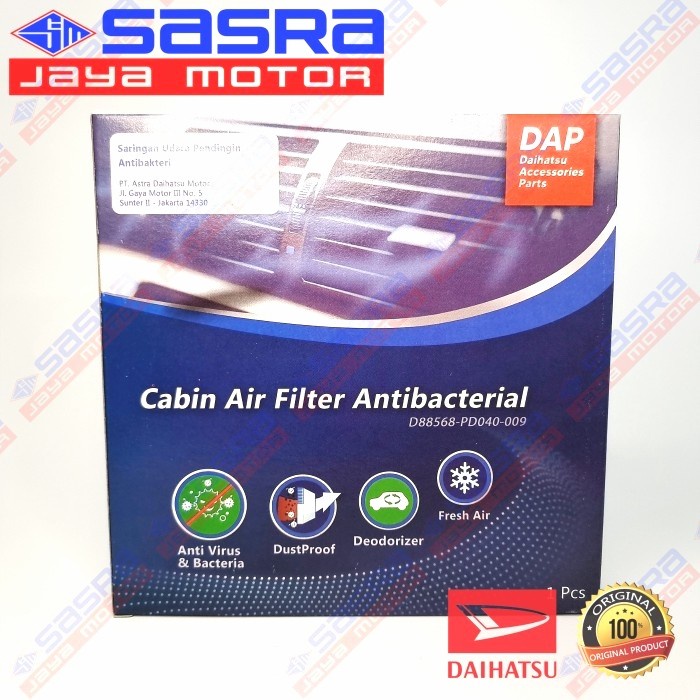 Jual Cabin Filter AC ORI AVANZA/XENIA 2008-2013|RUSH/TERIOS 2013-2017 ...