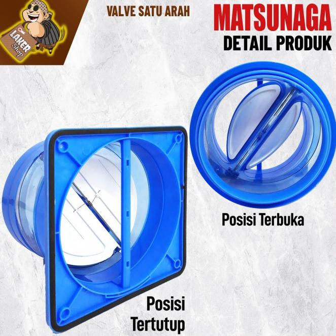 Jual Matsunaga 6 Inch Inline Duct Check Valve | Shopee Indonesia