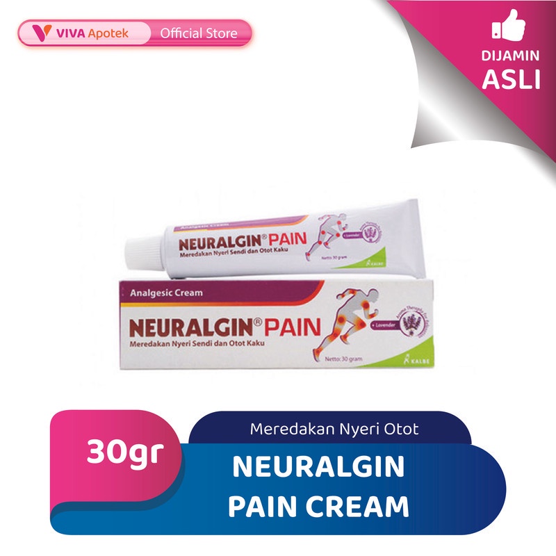 Jual Neuralgin Pain Cream Membantu Meredakan Nyeri Otot (30 Gram ...