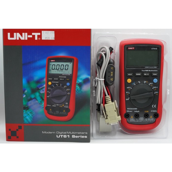 Jual Uni-T Ut61E Modern Digital Multimeter Ac Dc Meter - Sku 2.002.0188 ...