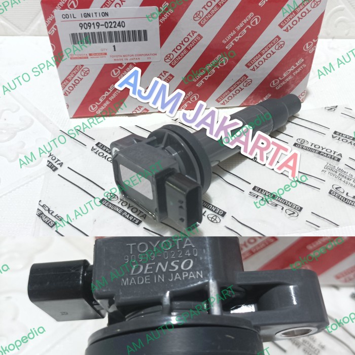 Jual Kode Ad007 Koil Coil Busi Toyota Vios Yaris Original 90919-T2007 Harga 1Pcs | Shopee Indonesia