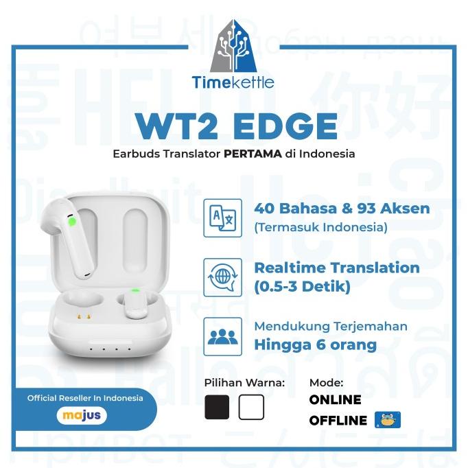 Jual Alat Penerjemah | Timekettle WT2 Edge Translator (ONLINE) | Shopee Indonesia