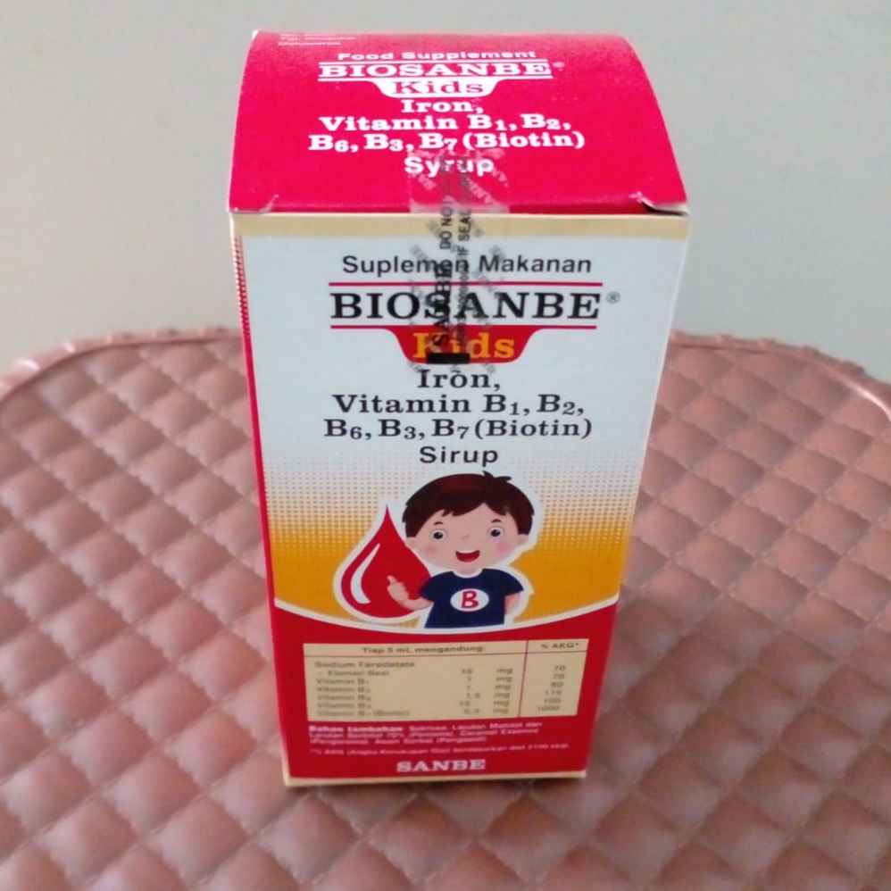 Jual Biosanbe Kids sirup 120 ml | Shopee Indonesia