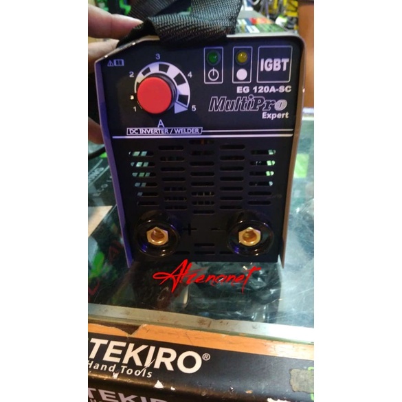 Jual New Mesin Las 450 Watt 120 A Multipro Eg 120A Sc Igbt Dc Inverter / Welder Limited | Shopee ...
